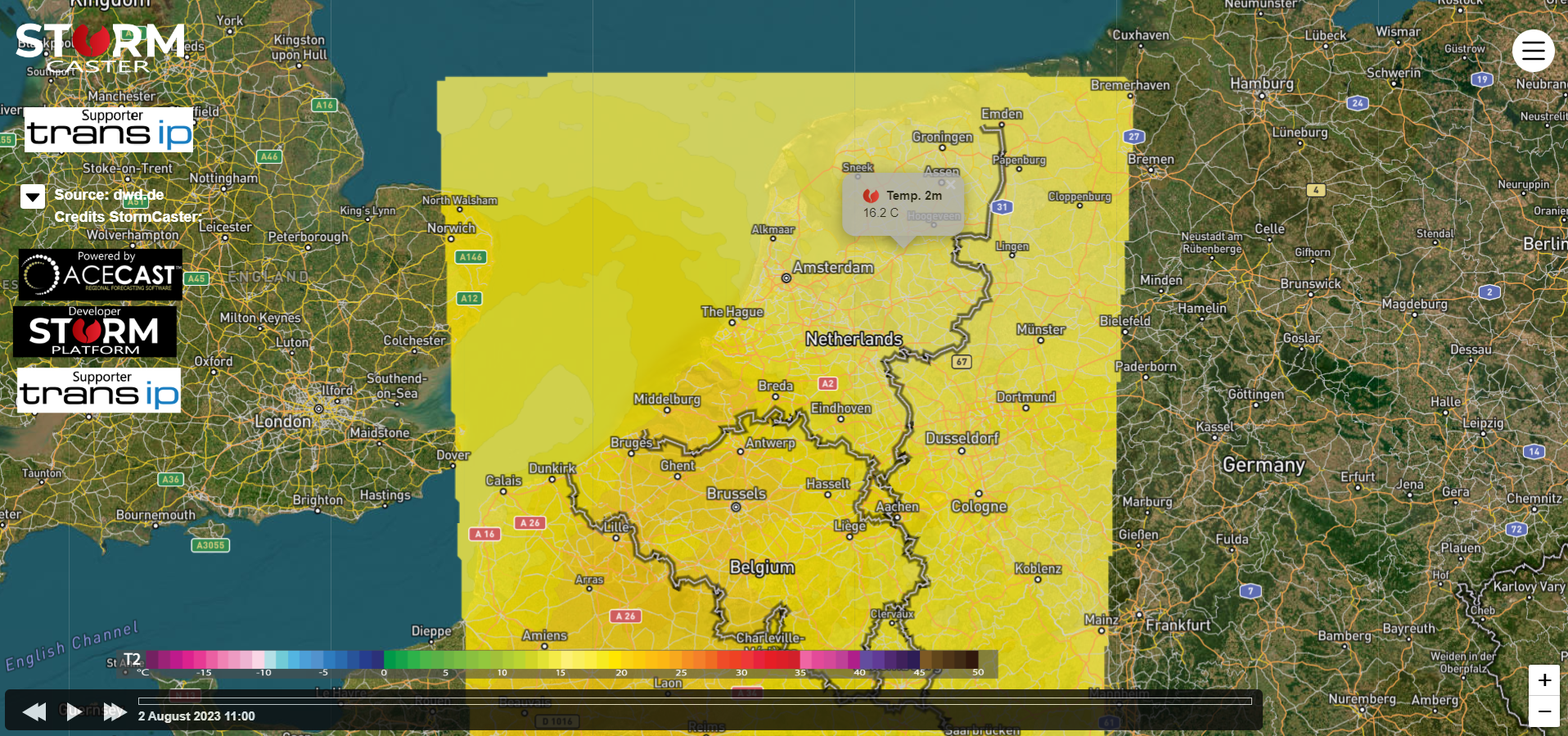 Homepage - StormCaster.eu